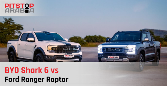 BYD Shark 6 vs Ford Ranger Raptor: Best Pickup Comparison