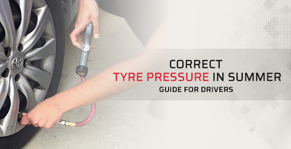 Correct Tyre Pressure in Summer - Guide for Drivers