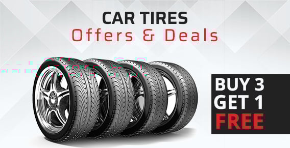 Grab the Best Car Tires Deals & Offers in UAE