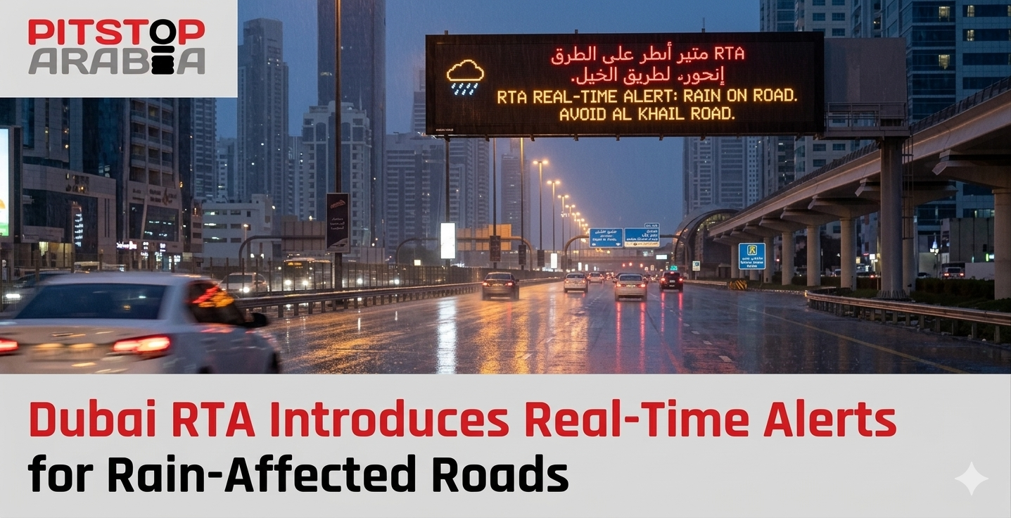 Dubai RTA Real-Time Rain Alerts 2026: Stay Safe on Roads