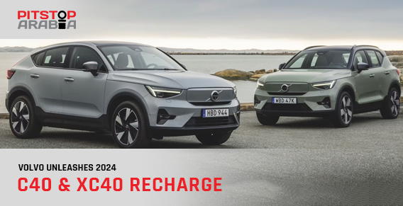 Volvo Unleashes 2024 C40 and XC40 Recharge: Drop-Driven Wheels For More Range
