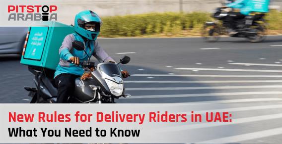 New Rules for Delivery Riders in UAE