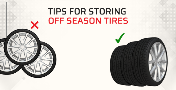 Tips Storing Your Vehicle's Tires