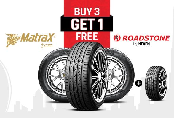 Dunlop vs Roadstone Tyres - Features Comparison